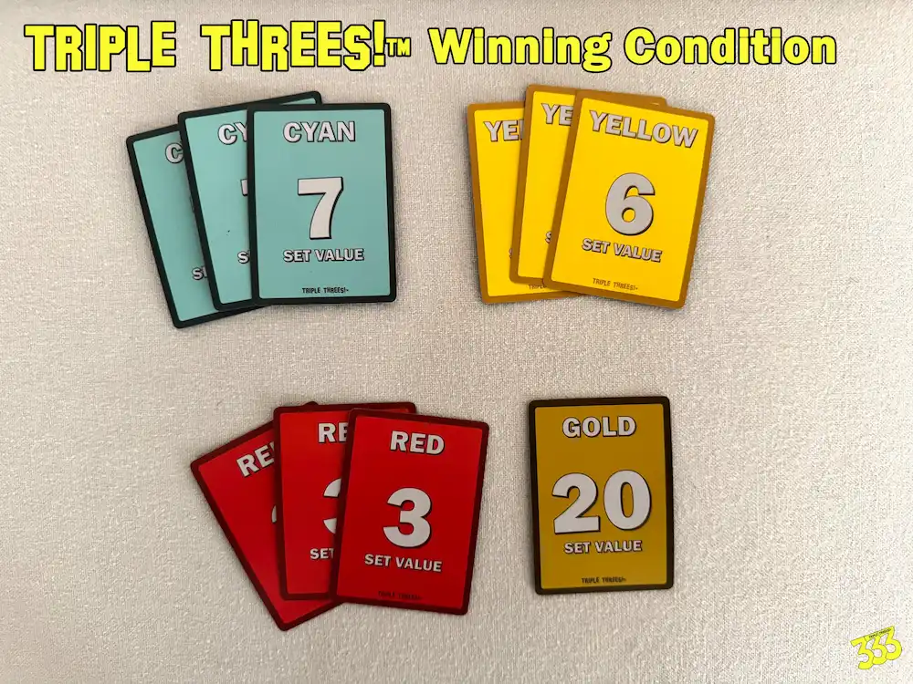 Triple Threes! Rules: How to Play, Scoring, and Special Cards