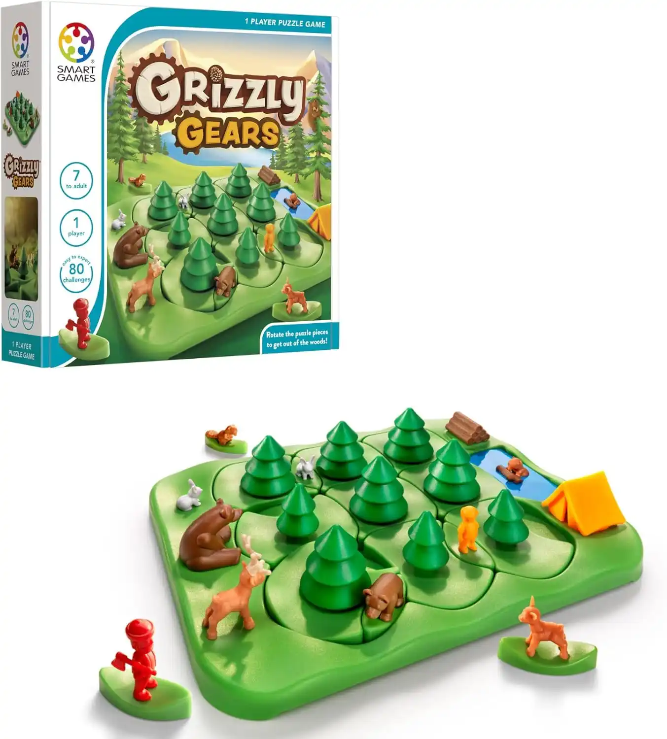 Grizzly Gears Rules – How to Play, Setup, and Puzzle Objective